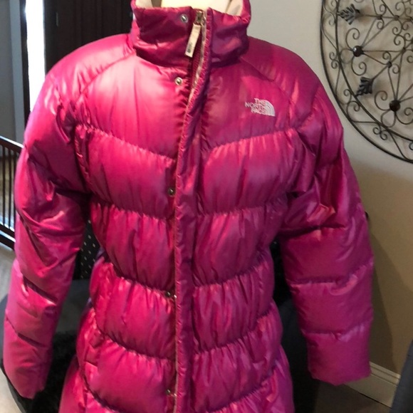The North Face | Jackets & Coats | The North Face Magenta Pink Down ...